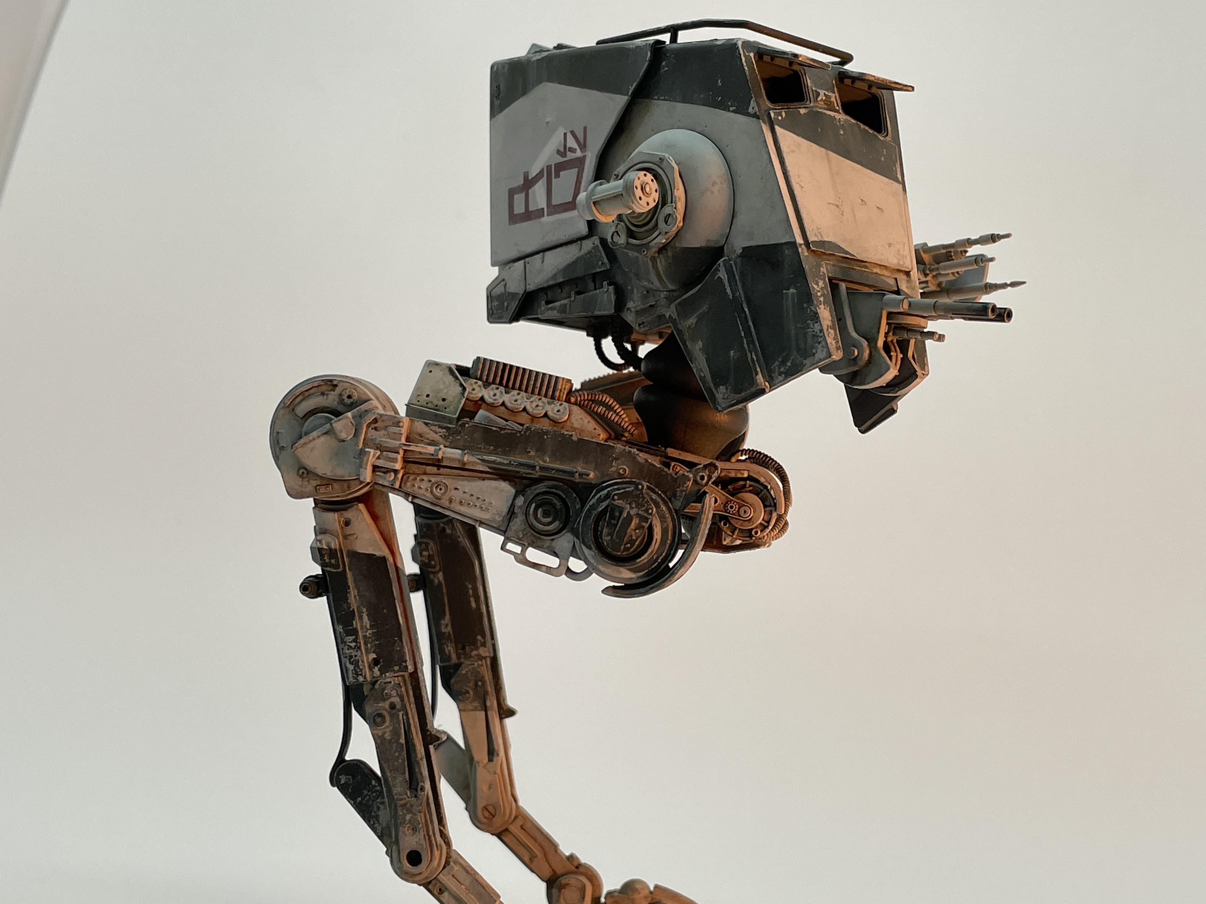 Splinter camouflage ATST model kit from bandai I painted up ...