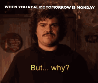 The weekend is too short - MyConfinedSpace