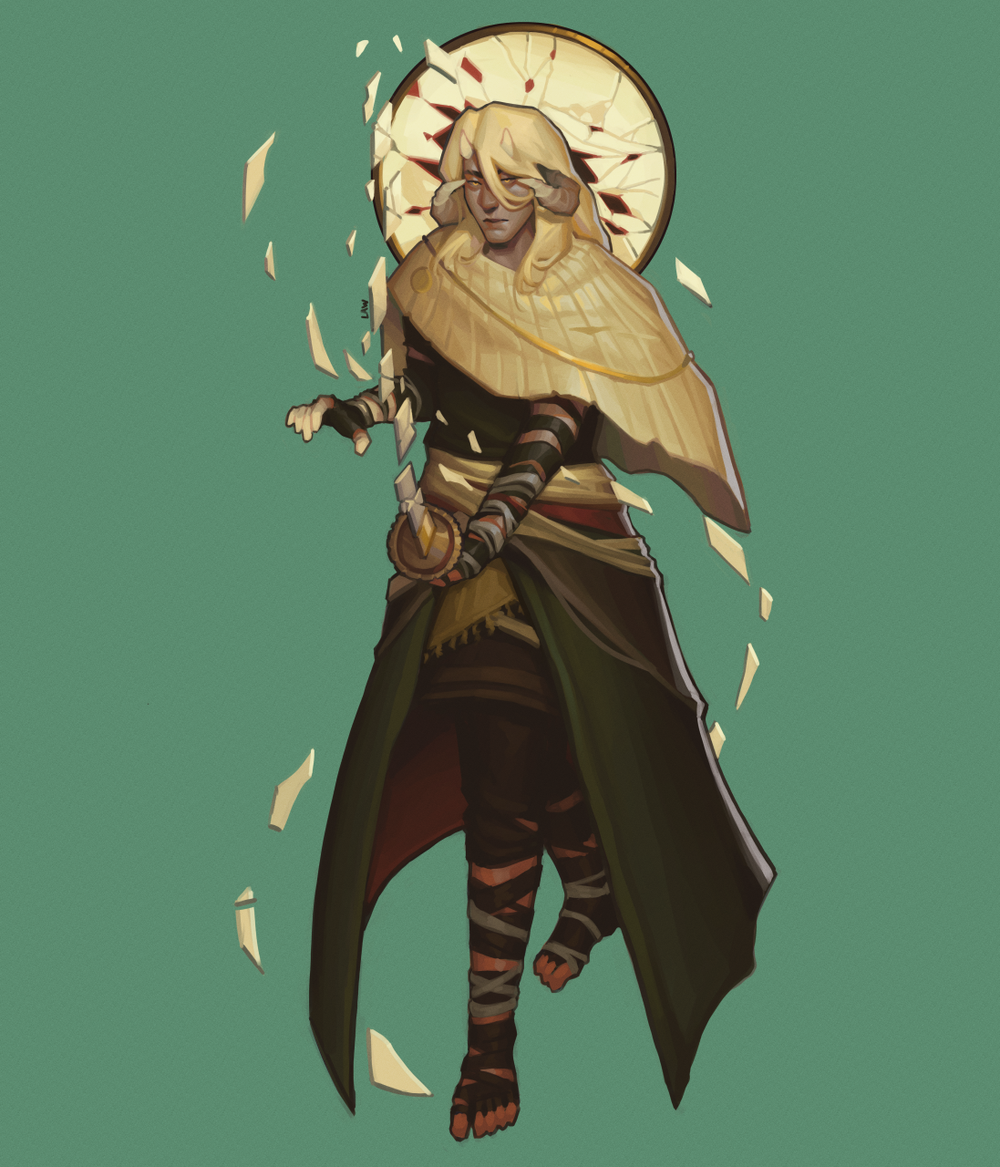 He is a dracokin – ex priest. A client allowed me to conceptualize and ...