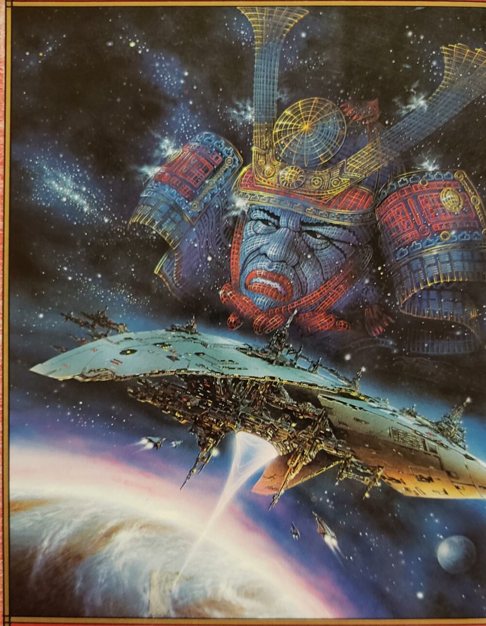 This cover art from an early 90’s sci fi - MyConfinedSpace