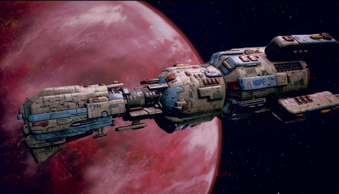 UDL-002 “The Hope” (Halcyon colony ship from the Outer Worlds ...