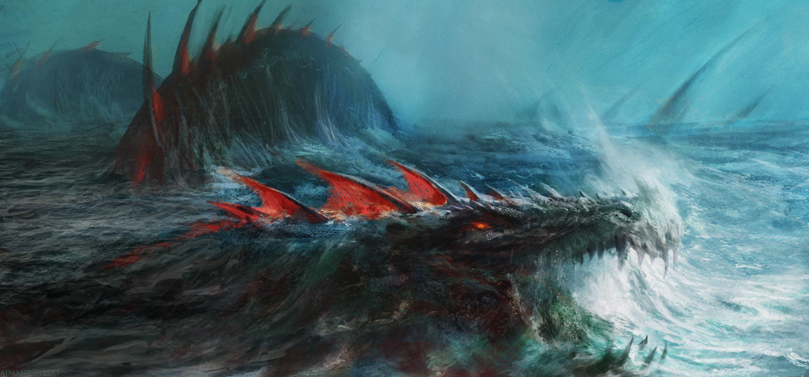 Sea dragon by Antonio J. Manzanedo - MyConfinedSpace