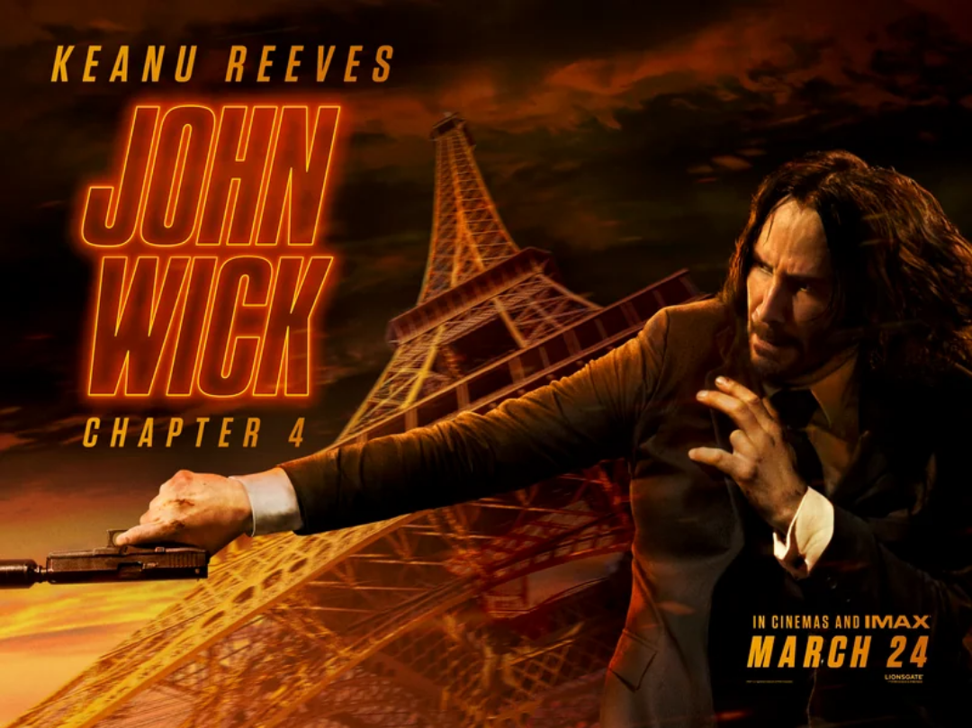 Can someone make a textless version of this poster for John Wick: Chapter 4 (2023) - MyConfinedSpace