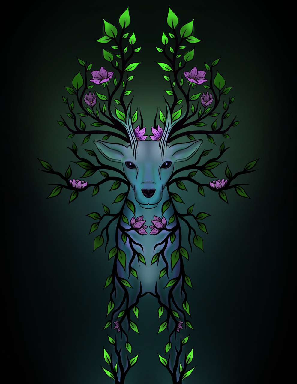 God of the forest [OC] - MyConfinedSpace
