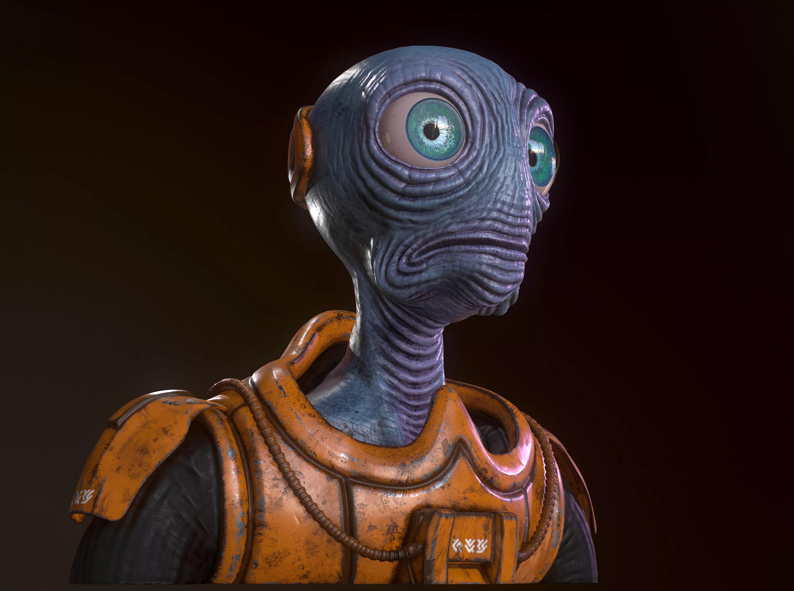 Alien Mechanic by evolvingeye - MyConfinedSpace MyConfinedSpace