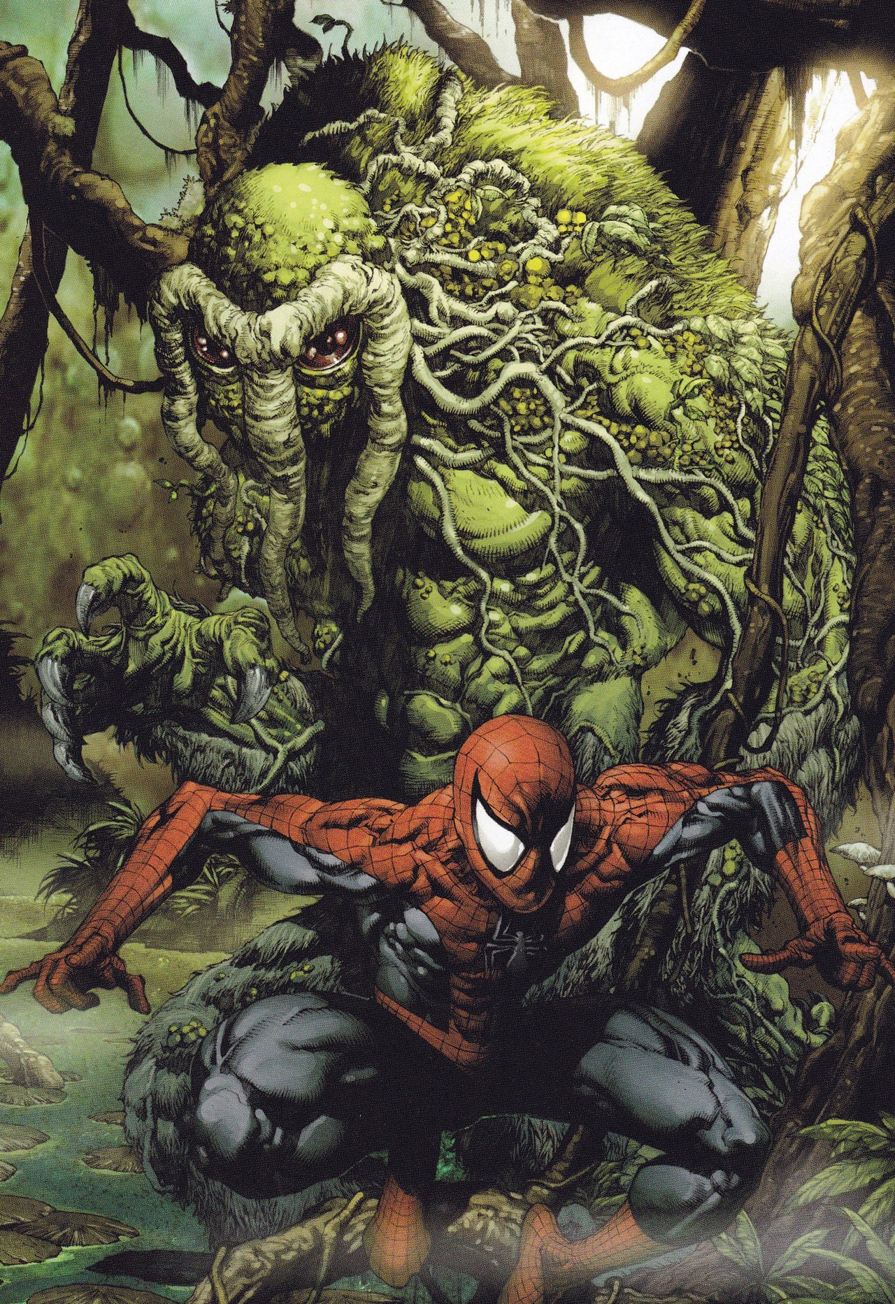 SpiderMan and ManThing - MyConfinedSpace