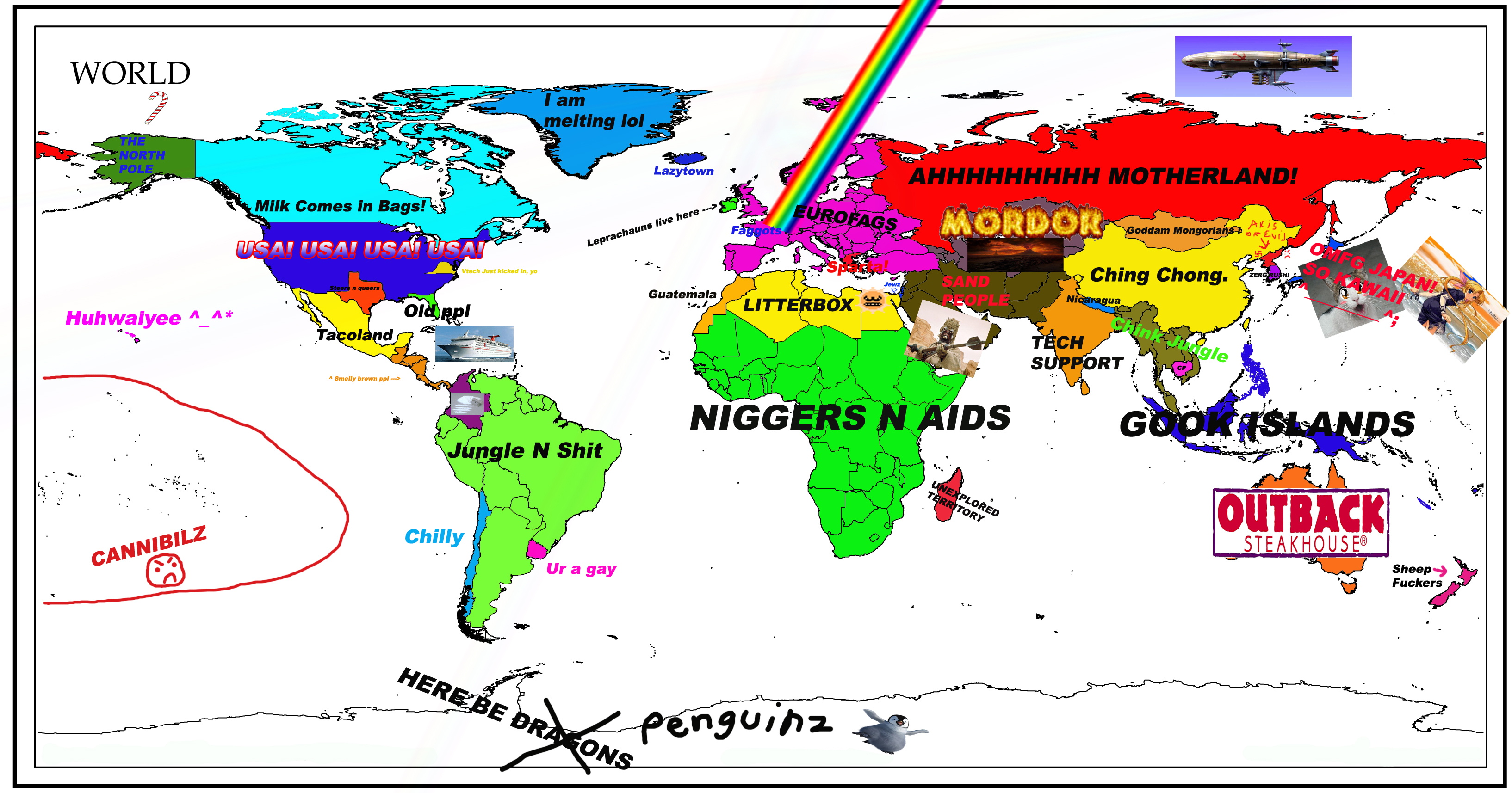 world map - MyConfinedSpace