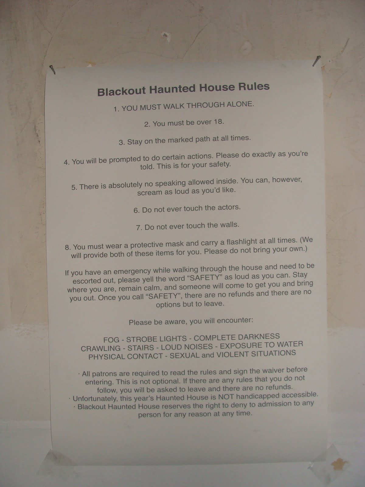 The haunted house other haunted houses are afraid of - Blackout Haunted ...