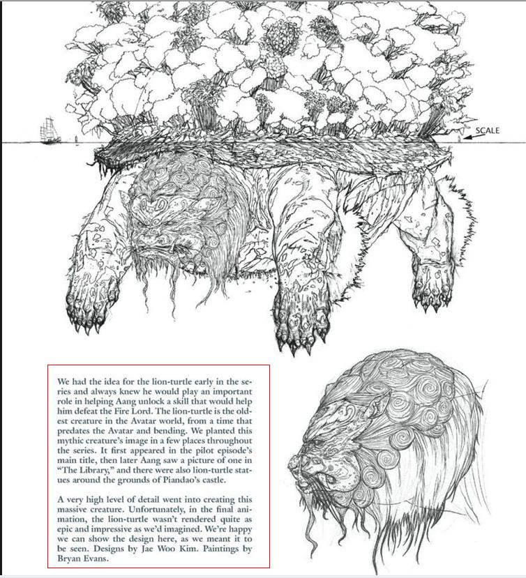 lion turtle sketch - MyConfinedSpace