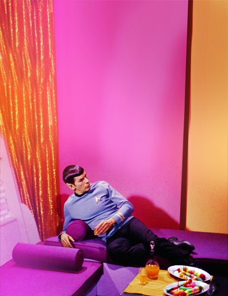 Spock Chillaxin’ - MyConfinedSpace MyConfinedSpace