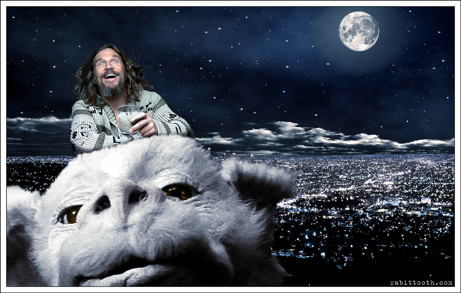 The Dude rides Falcor - MyConfinedSpace
