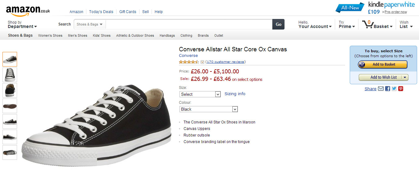 That’s an expensive pair of Converse - MyConfinedSpace