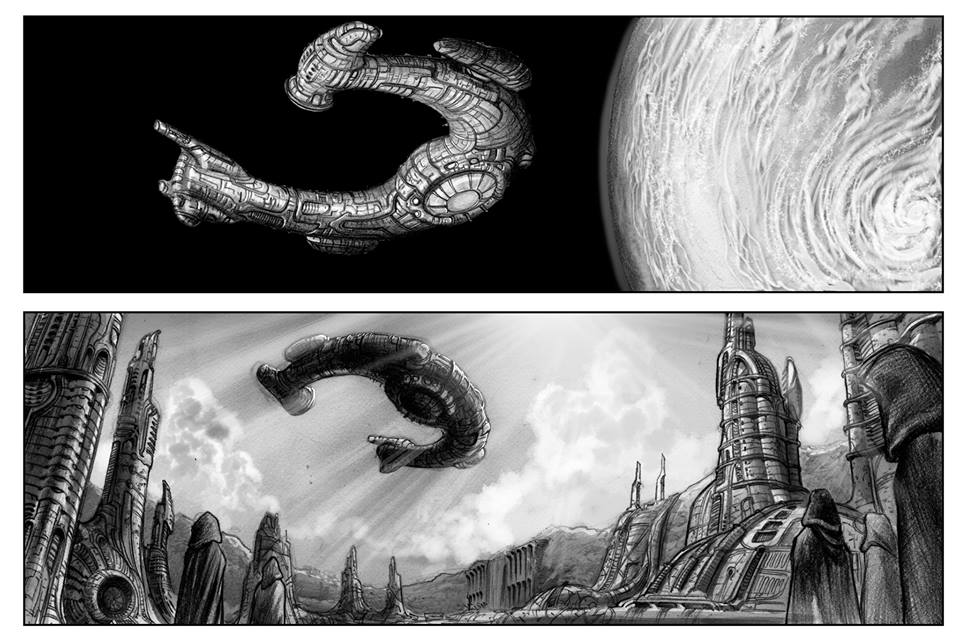 Prometheus 2 comic concept art - MyConfinedSpace