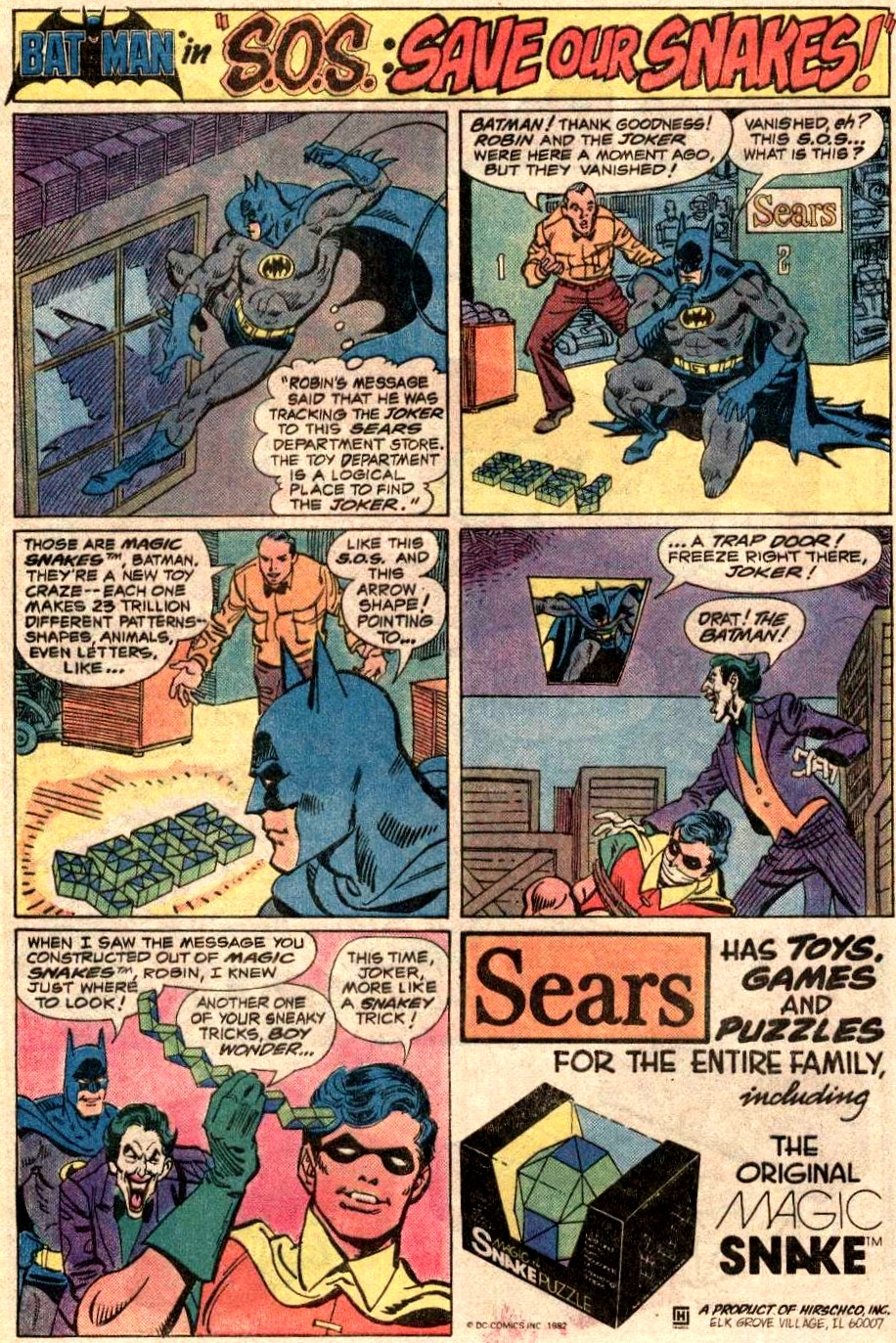 Batman Magic Snake - MyConfinedSpace