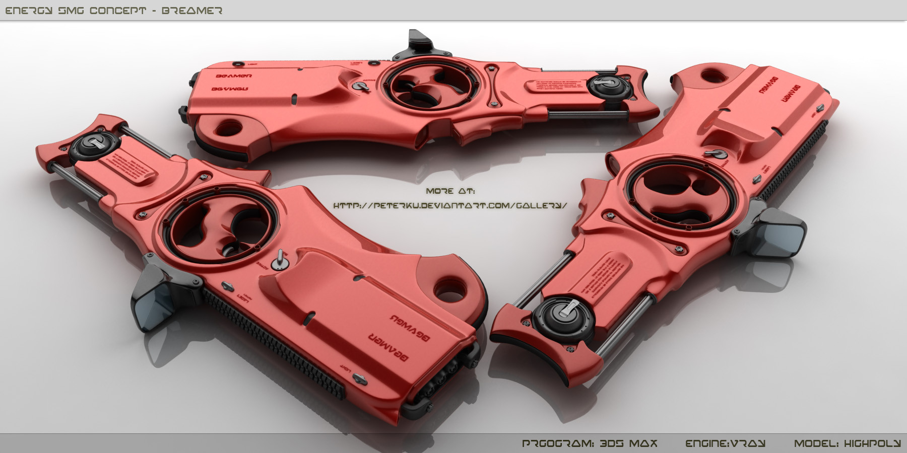 Red weapons - MyConfinedSpace