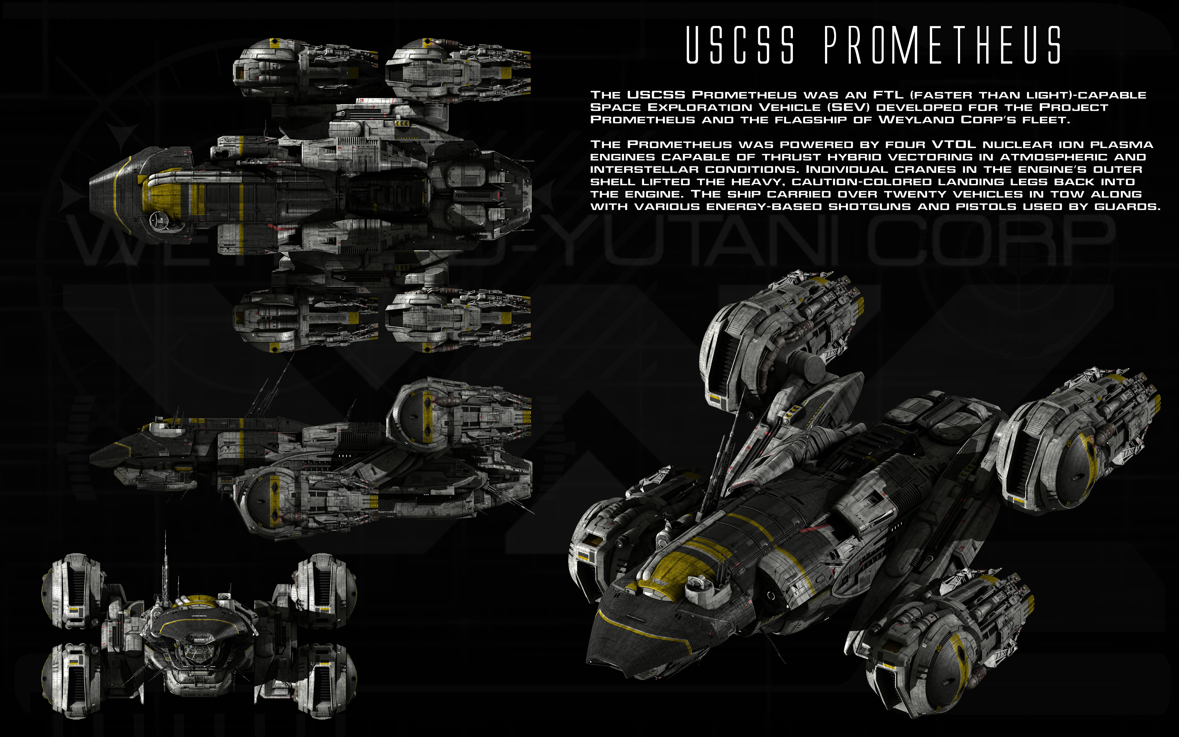 USCSS Prometheus - MyConfinedSpace MyConfinedSpace
