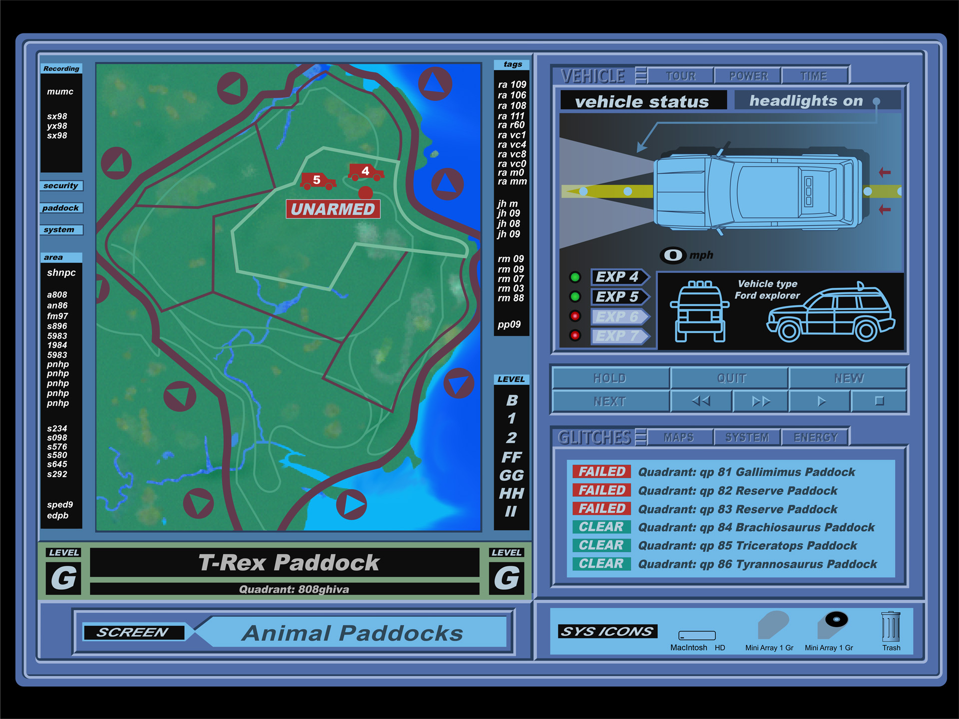 T-Rex Paddock - MyConfinedSpace
