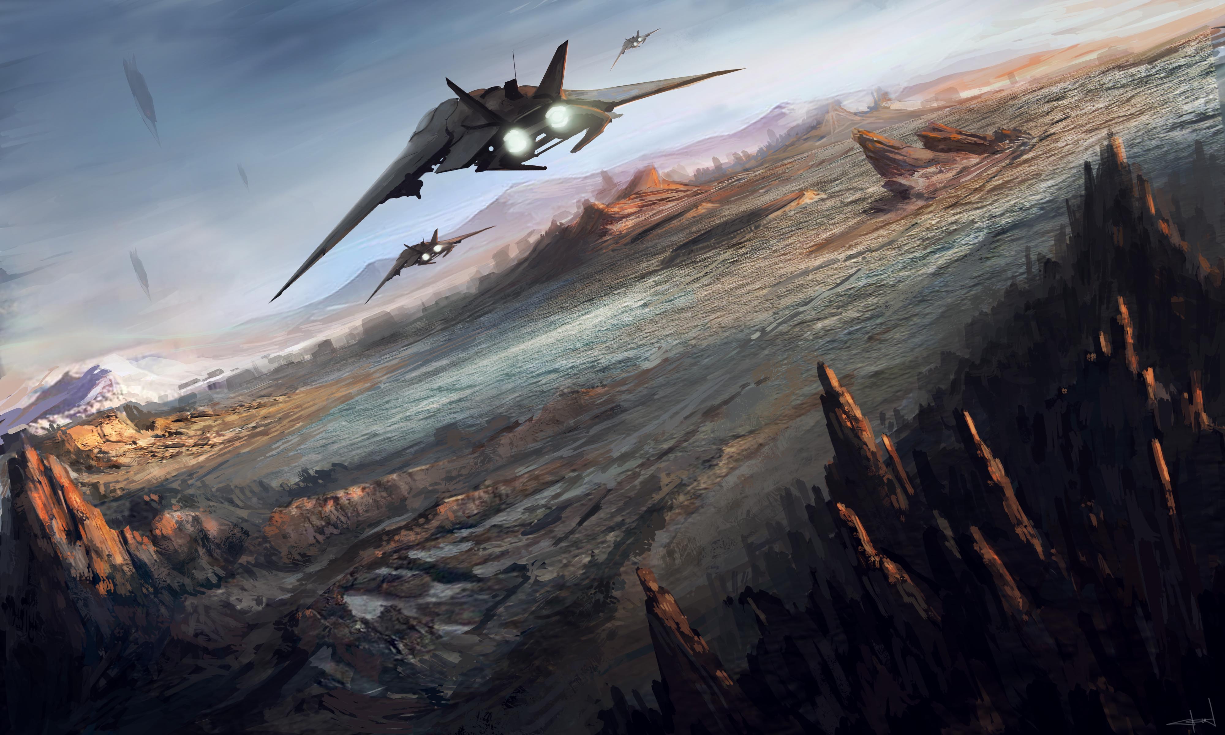 Science Fiction Illustrations - MyConfinedSpace