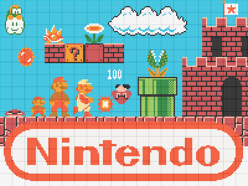 Mario Pixel Map | MyConfinedSpace
