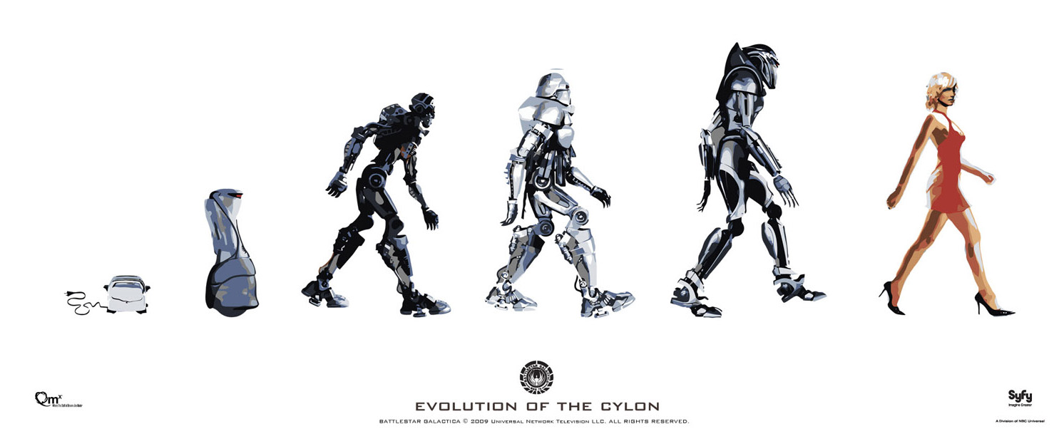 Evolution of the Cylon.jpg | MyConfinedSpace