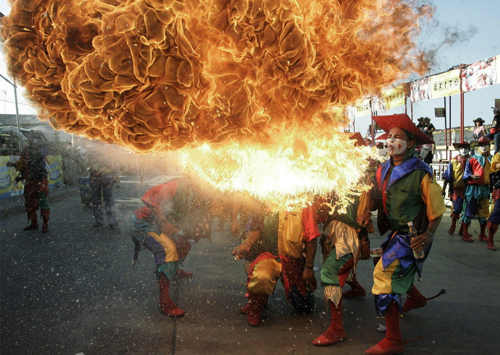 Clown Fire - MyConfinedSpace
