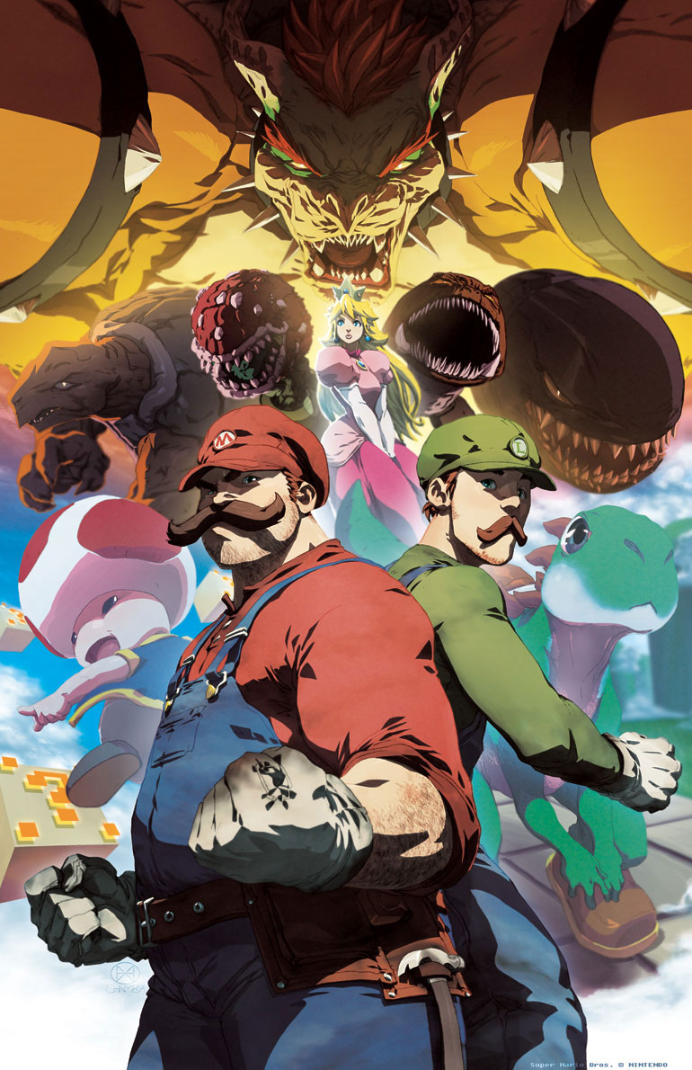bad ass mario - MyConfinedSpace