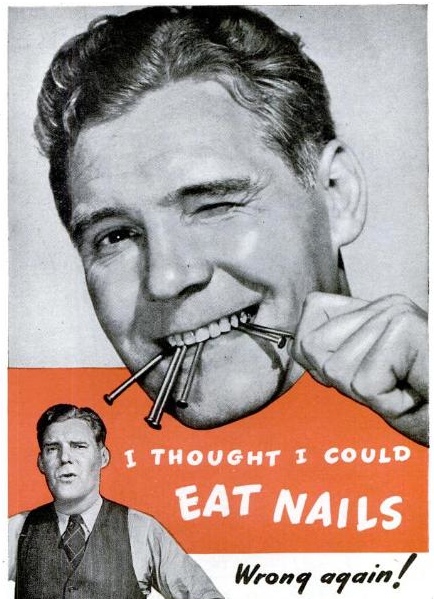 Eating Nails - MyConfinedSpace MyConfinedSpace
