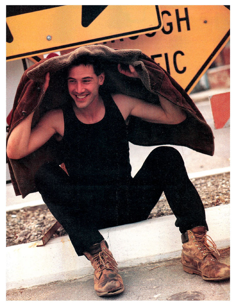 Keanu Reeves North Face Line - MyConfinedSpace