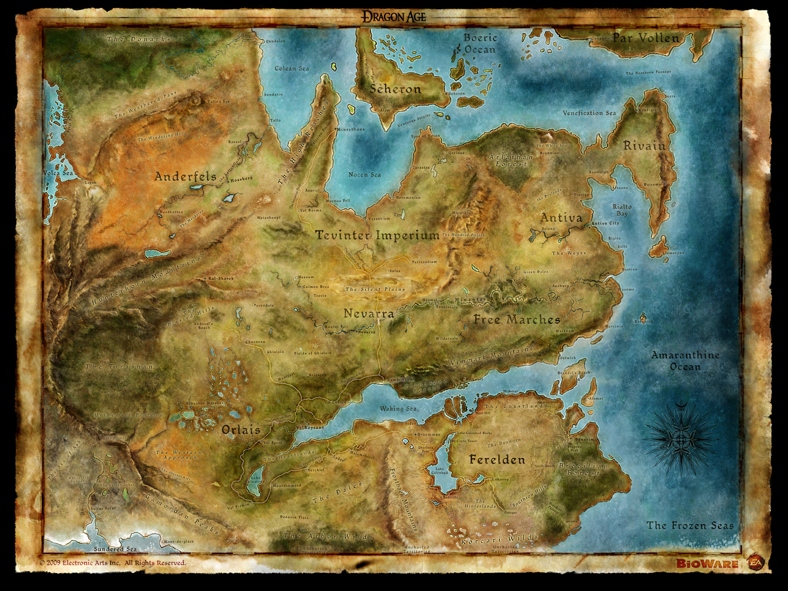 Dragon Age: Origins - Thedas - MyConfinedSpace