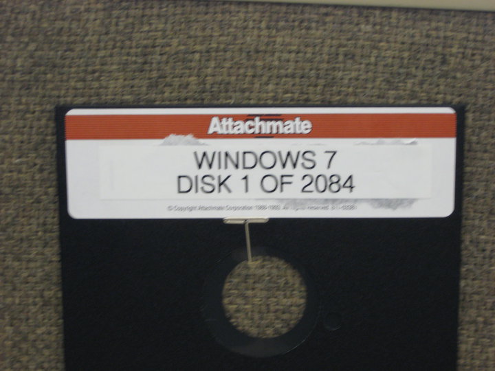 Windows 7 Floppy Disk Edition - MyConfinedSpace