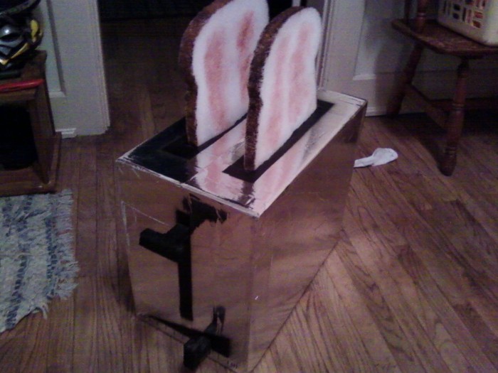 Toaster Costume - MyConfinedSpace MyConfinedSpace