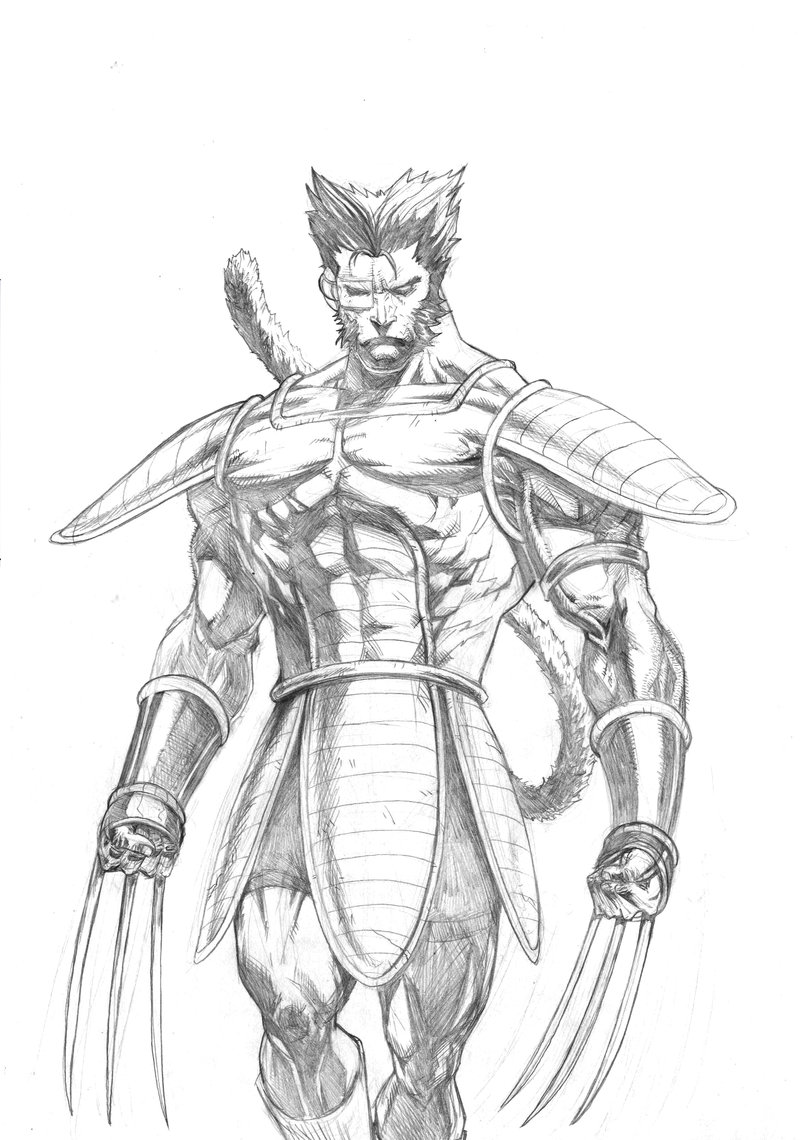 Saiyan Wolverine - MyConfinedSpace