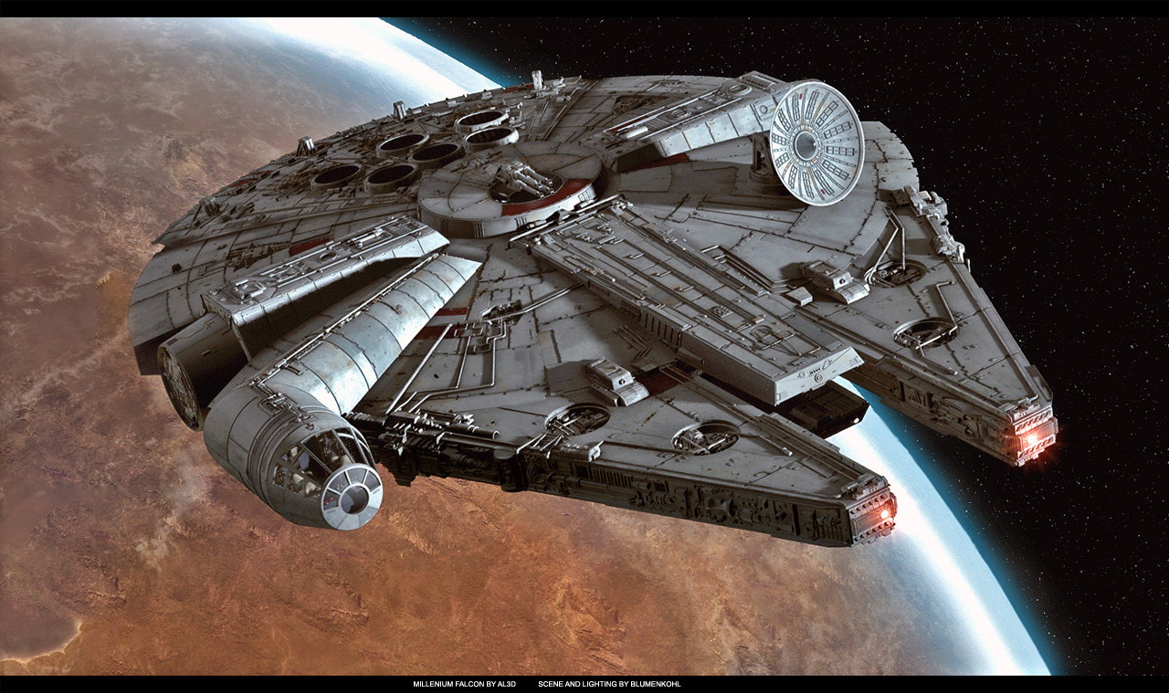 The Millenium Falcon - MyConfinedSpace