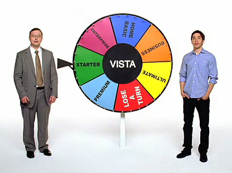 Microsoft Windows Vista Choices - MyConfinedSpace