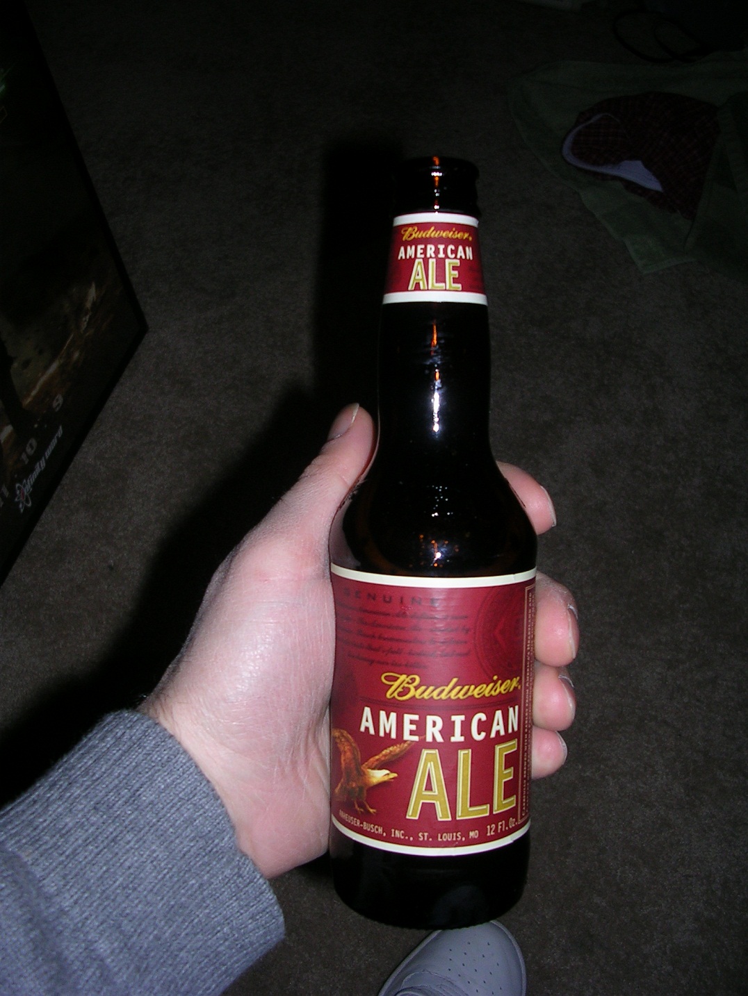 budweiser american ale - MyConfinedSpace