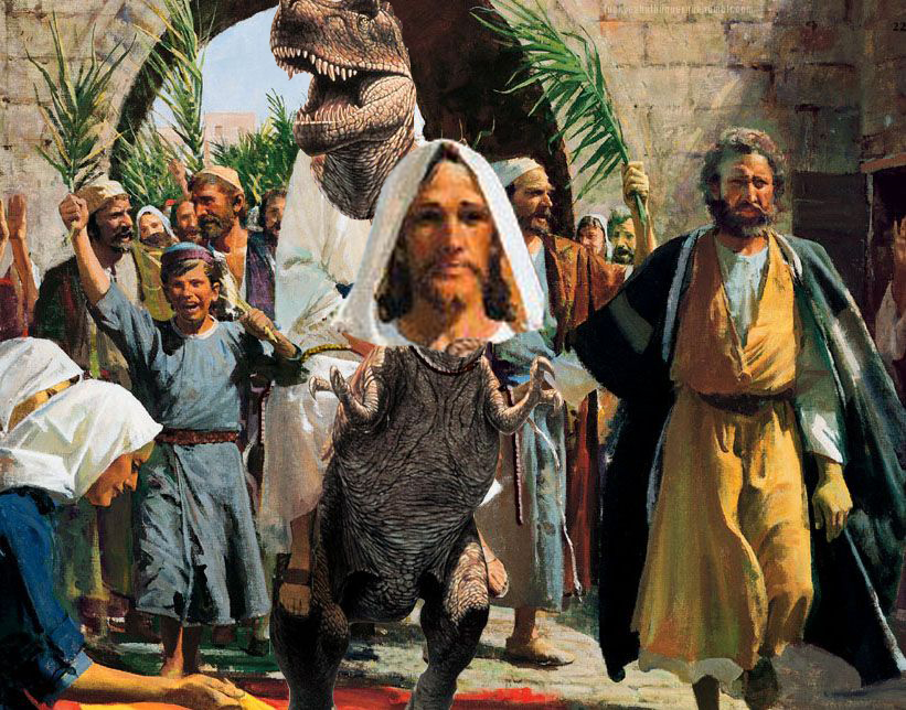 Raptor Christ on a Jesus - MyConfinedSpace