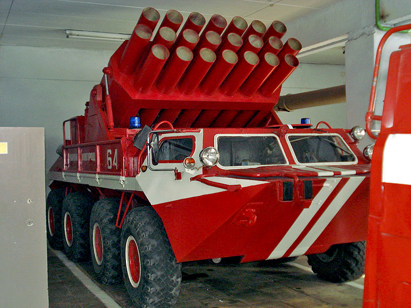 In Russia even the fire dept has rocket launchers - MyConfinedSpace