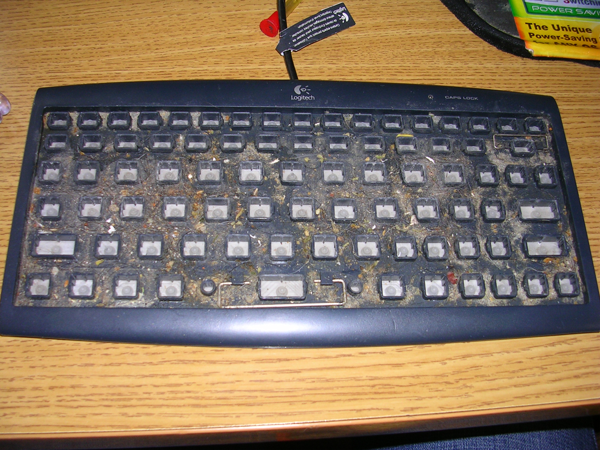 Under my keyboard - MyConfinedSpace