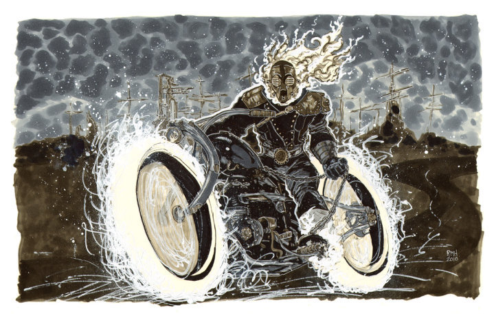 Steam Punk Ghost Rider - MyConfinedSpace