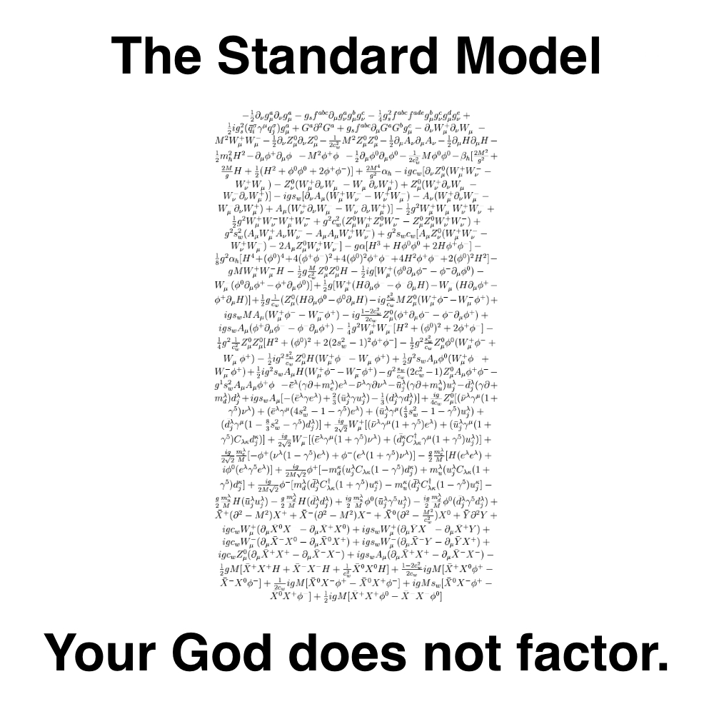 Your God Does Not Factor - MyConfinedSpace