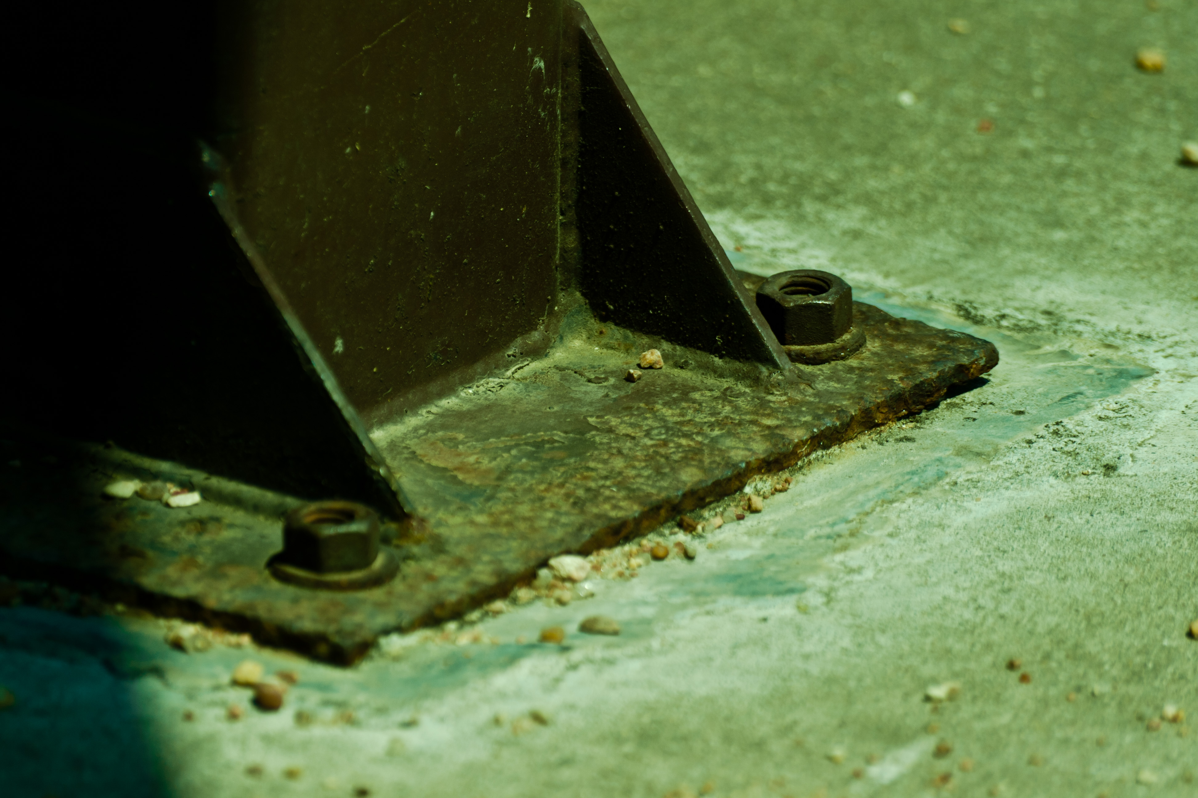 Rusted metal post - MyConfinedSpace MyConfinedSpace