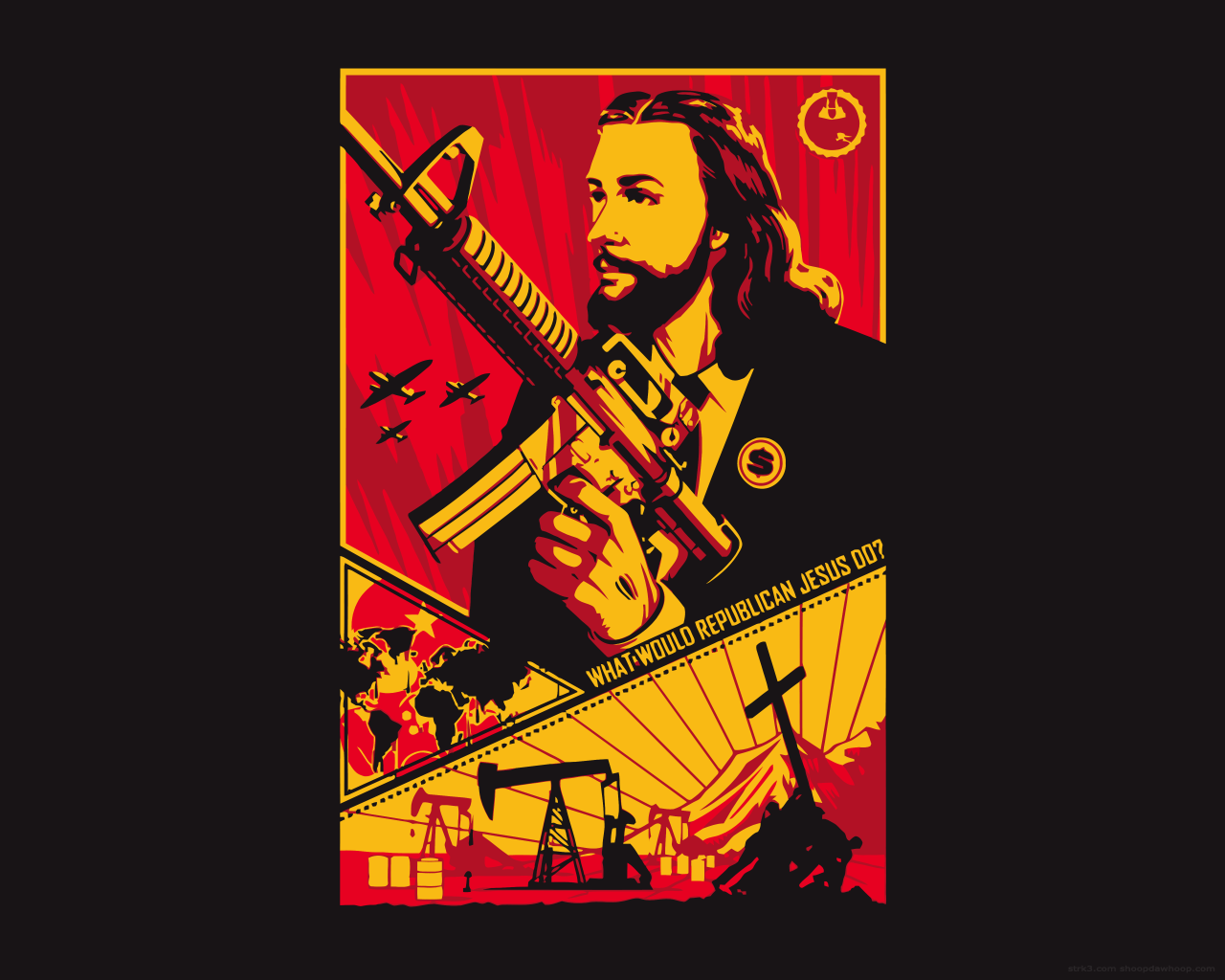 Jesus, turns republican - MyConfinedSpace