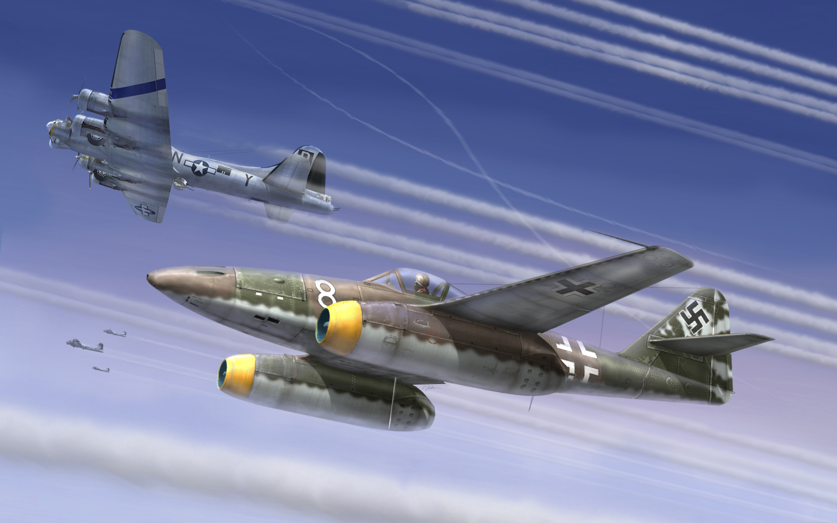 me-262 attack | MyConfinedSpace