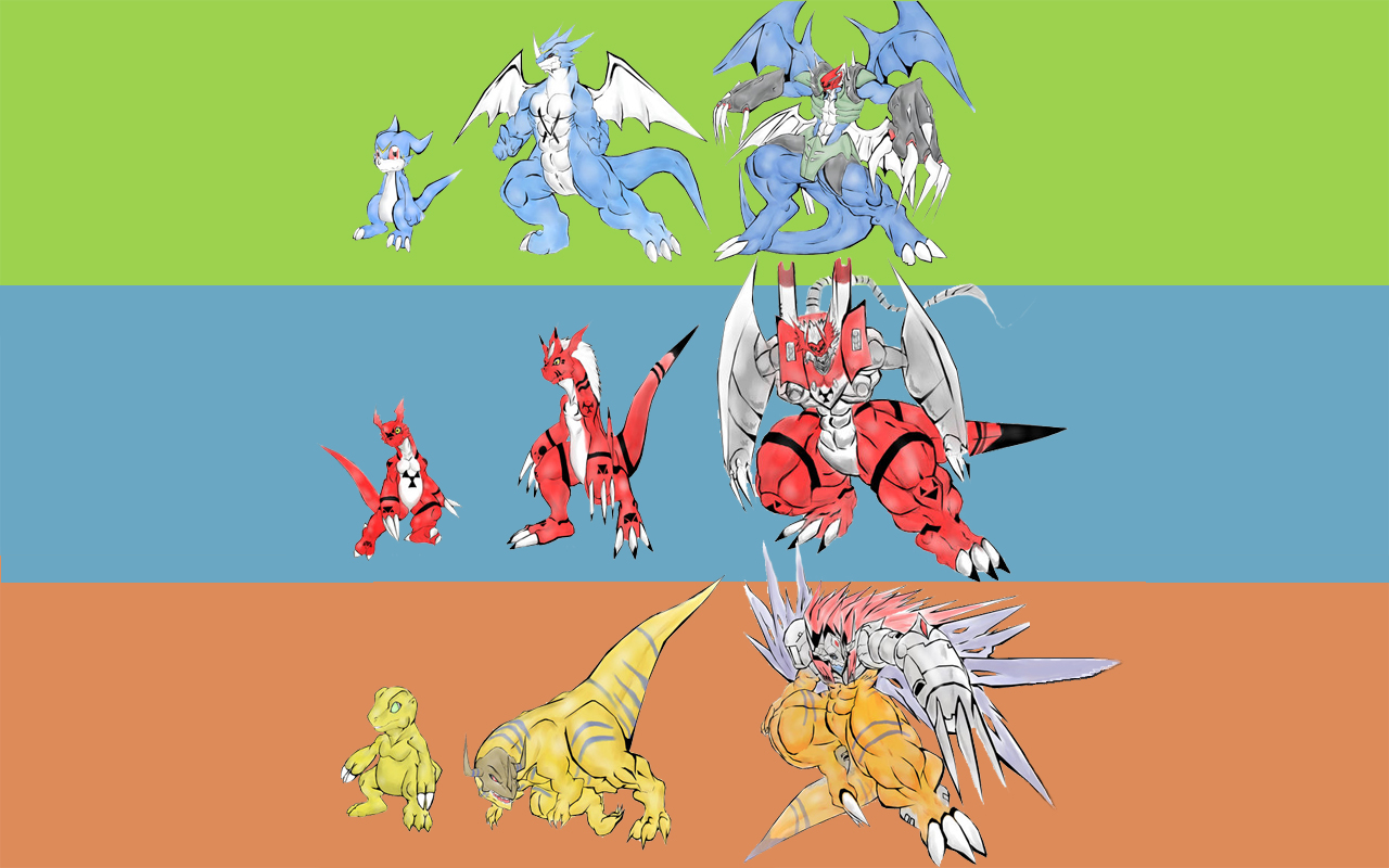 digimon evolution - MyConfinedSpace