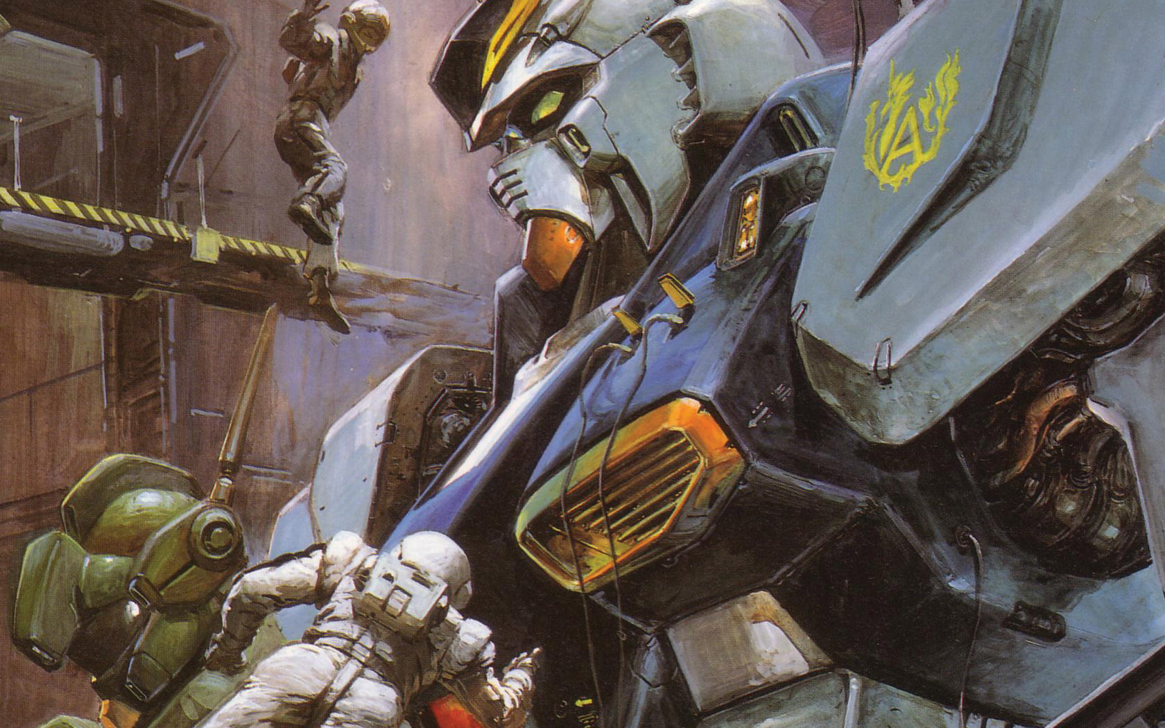 boarding a gundam - MyConfinedSpace