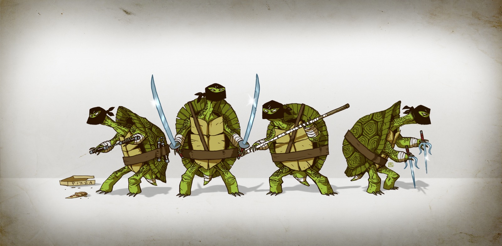 Ninja Turtles In Ninja Hoods - MyConfinedSpace