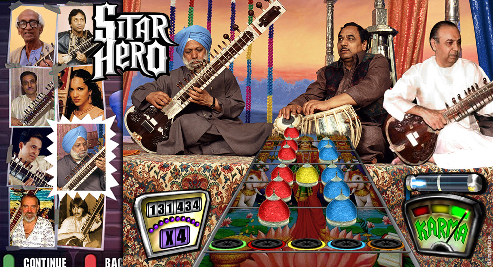 Sitar Hero - MyConfinedSpace