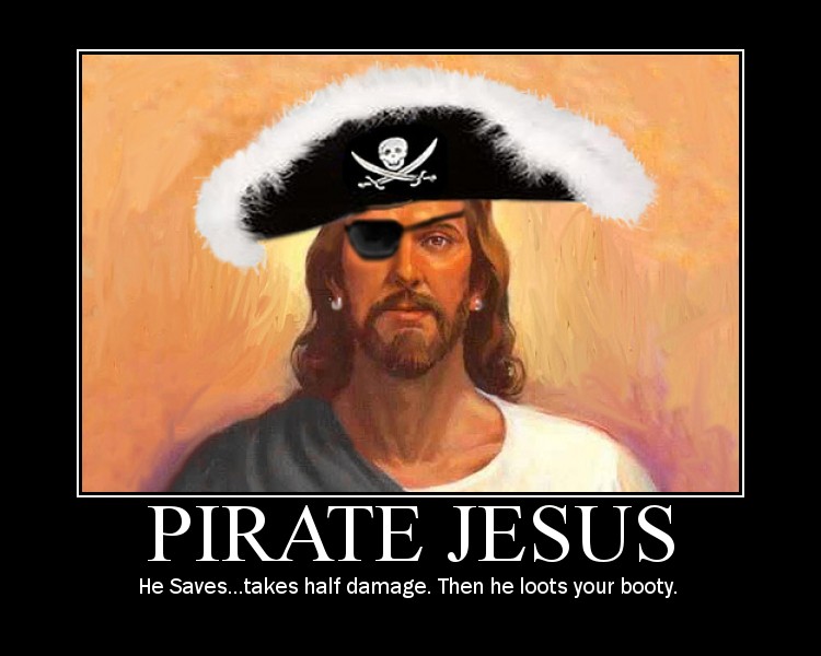 Pirate Jesus « MyConfinedSpace