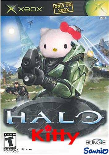 Halo Kitty - MyConfinedSpace