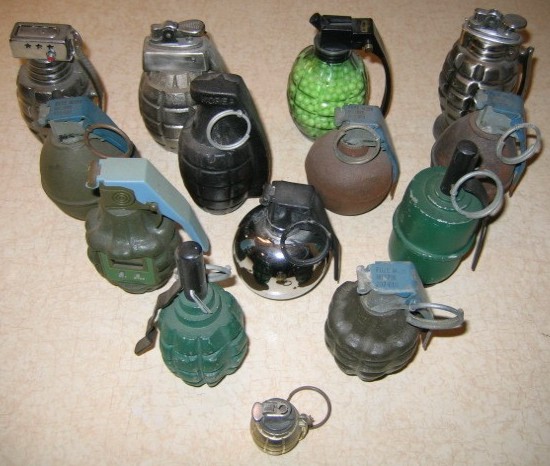MCS Collections – Hand Grenade Collection « MyConfinedSpace